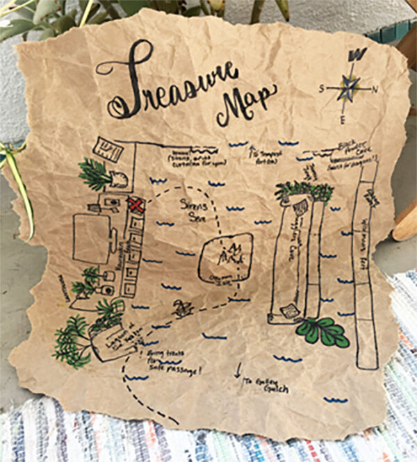 How to Make a DIY Treasure Map WIth Your Kids